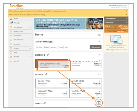 Avadian Credit Union | Online Banking Single Sign On